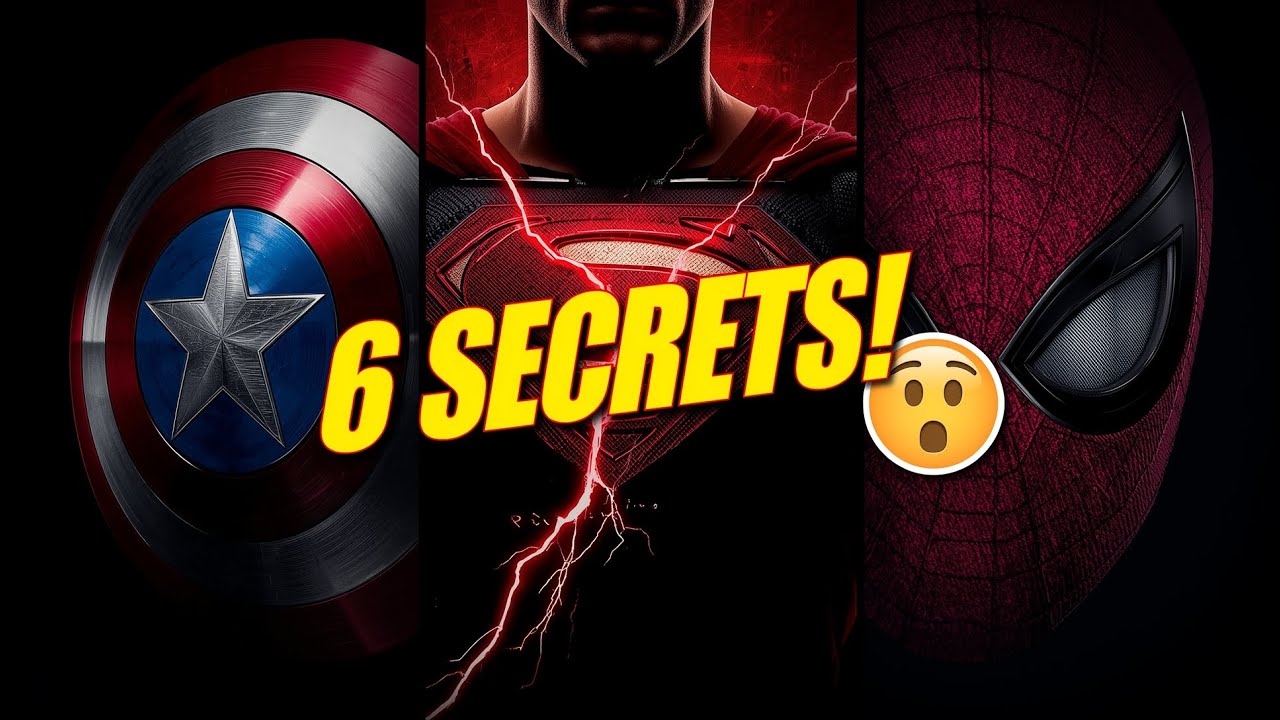 6 Superhero Secrets That Will Shock You 😱 (Marvel & DC) - YouTube