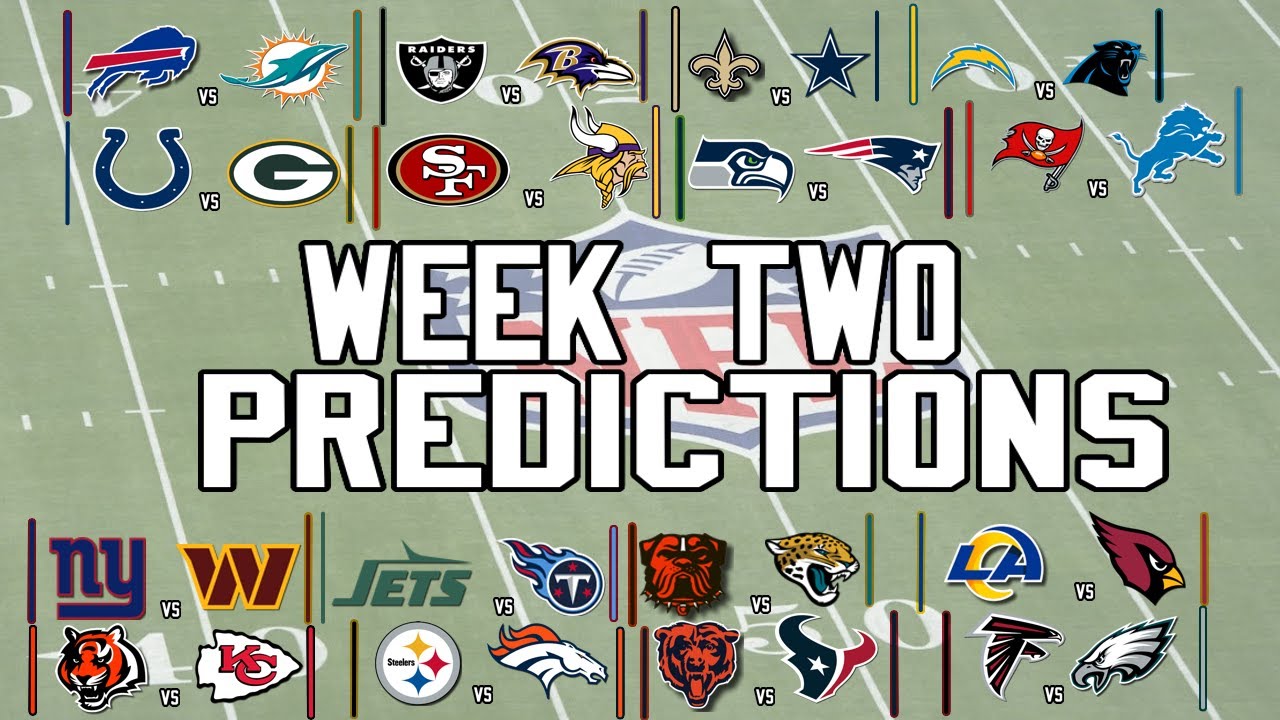 NFL Week 2 Predictions - YouTube