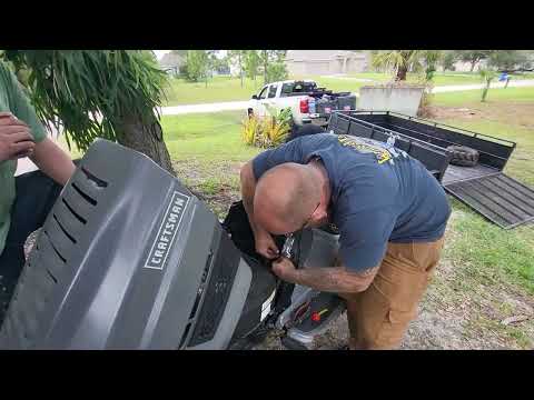 2 hour mud mower build - YouTube
