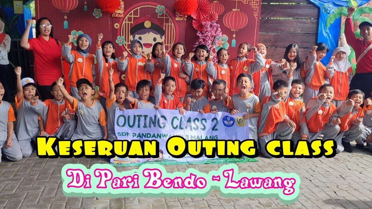 outing class SDN Pandawangi 3 Malang di pari bendo lawang - YouTube