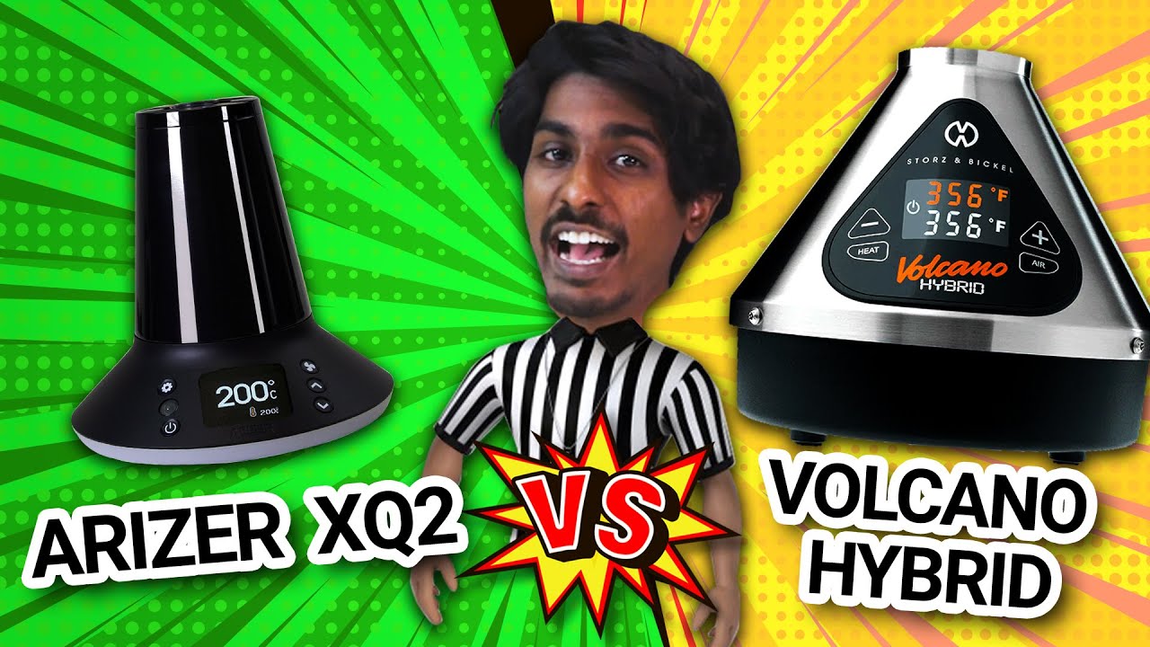 Arizer XQ2 vs Volcano Hybrid Comparison Review - YouTube