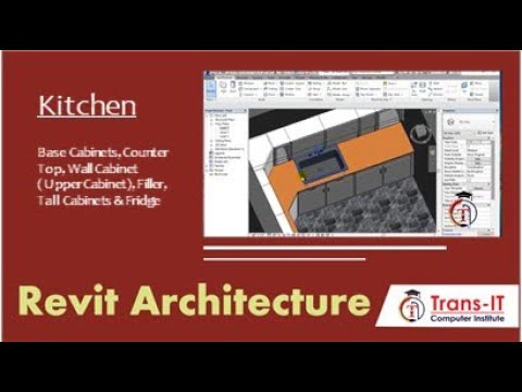 Revit Kitchen Tutorial | Revit Kitchen Counter Top | Revit Kitchen Base ...