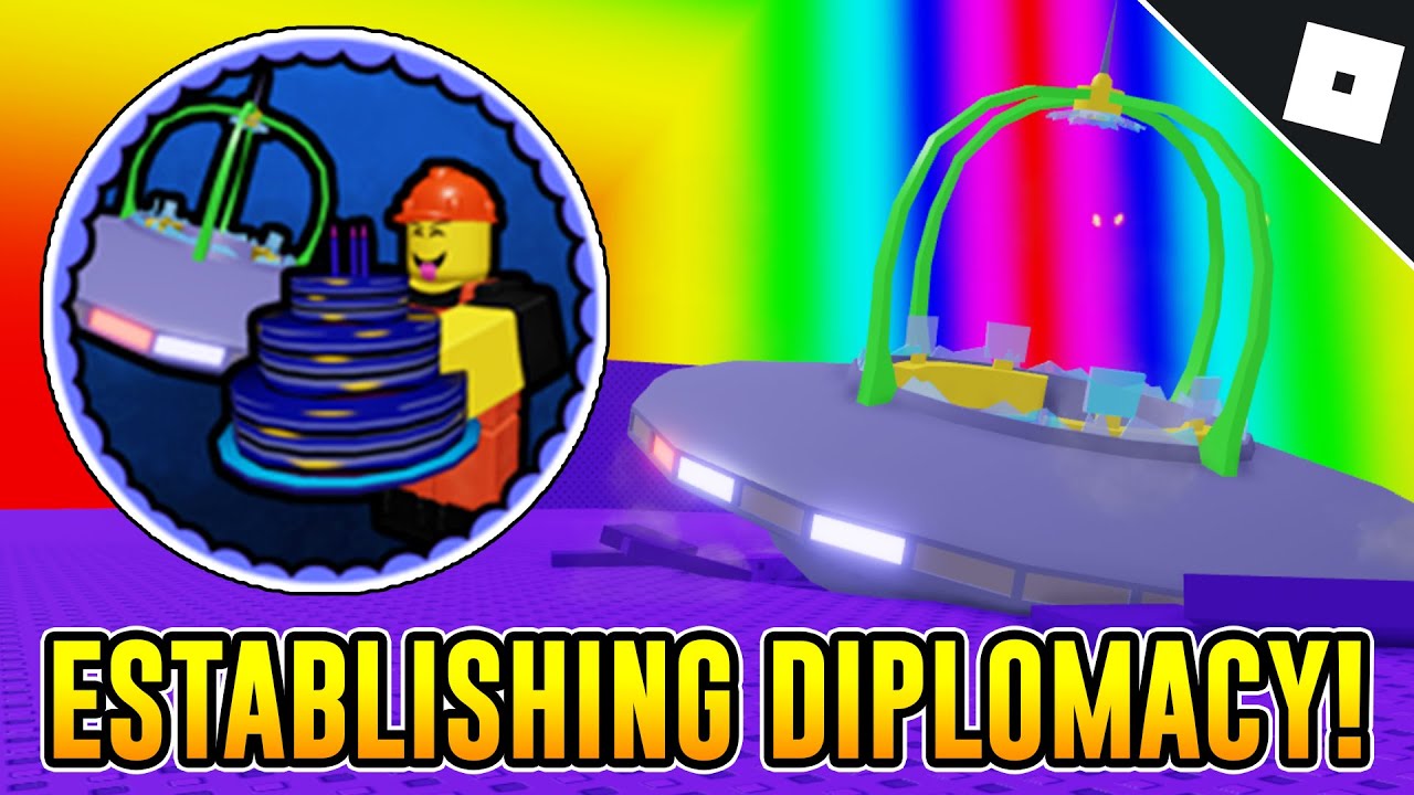 How to get the "ESTABLISHING DIPLOMACY" BADGE in MAKE A CAKE: BACK FOR ...