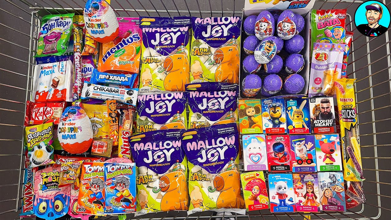 A Lot of Candy Маша и Медведь, Шоки Токи Щенячий Патруль, Mellow Joy ...