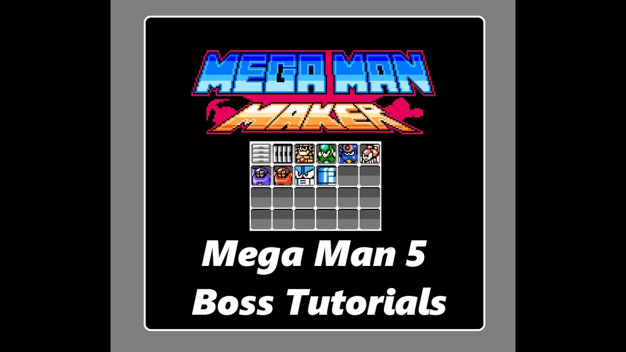 Understanding ALL Mega Man 5 Bosses in Mega Man Maker! - YouTube