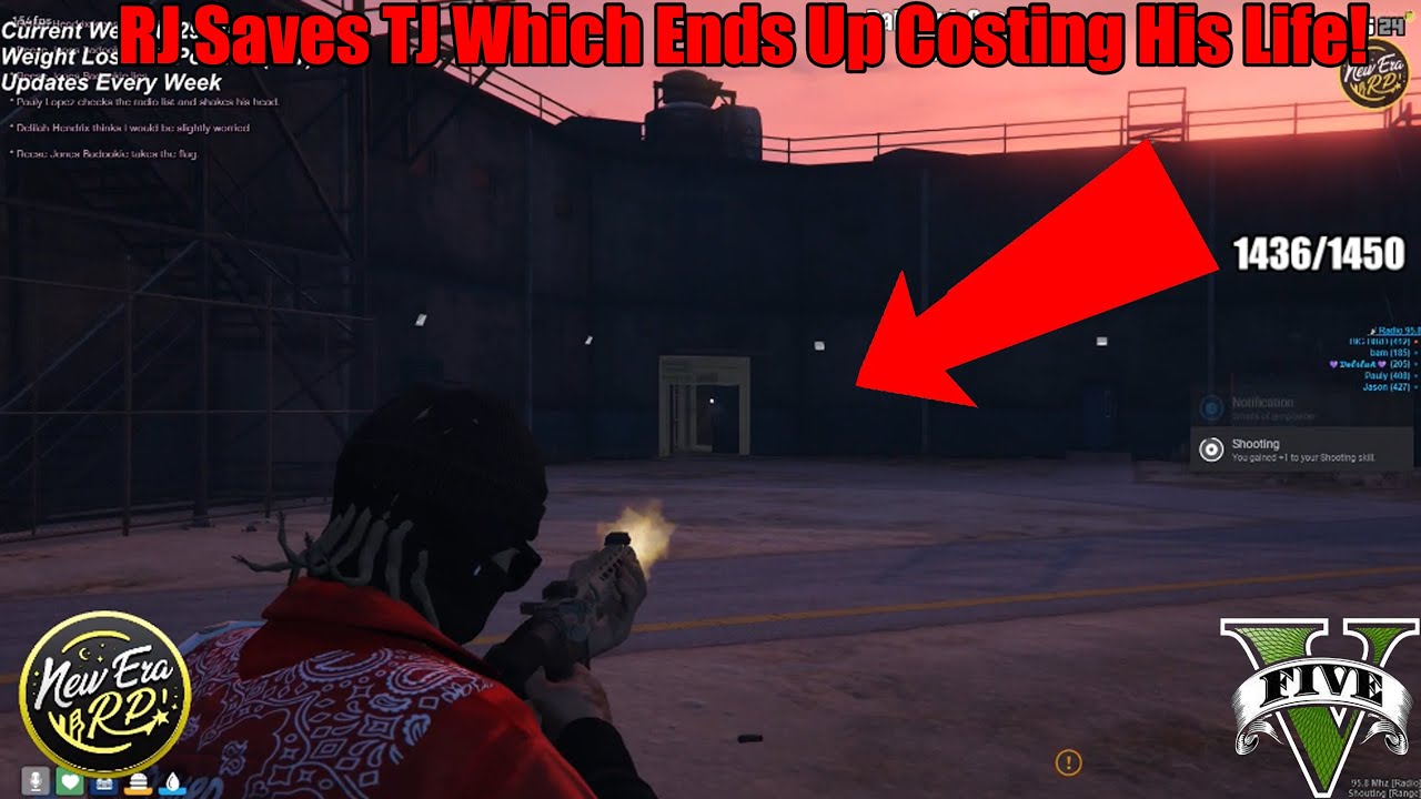 RJ Saves Tj From Jail Which Ends Up Costing His Life| GTA RP | New Era ...