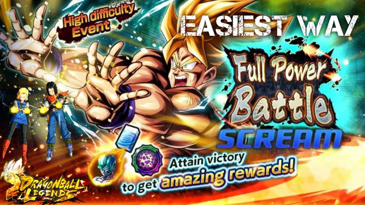 FULL POWER BATTLE VS SUPER SAIYAN GOKU SCREAM Easiest Way | Dragon Ball ...