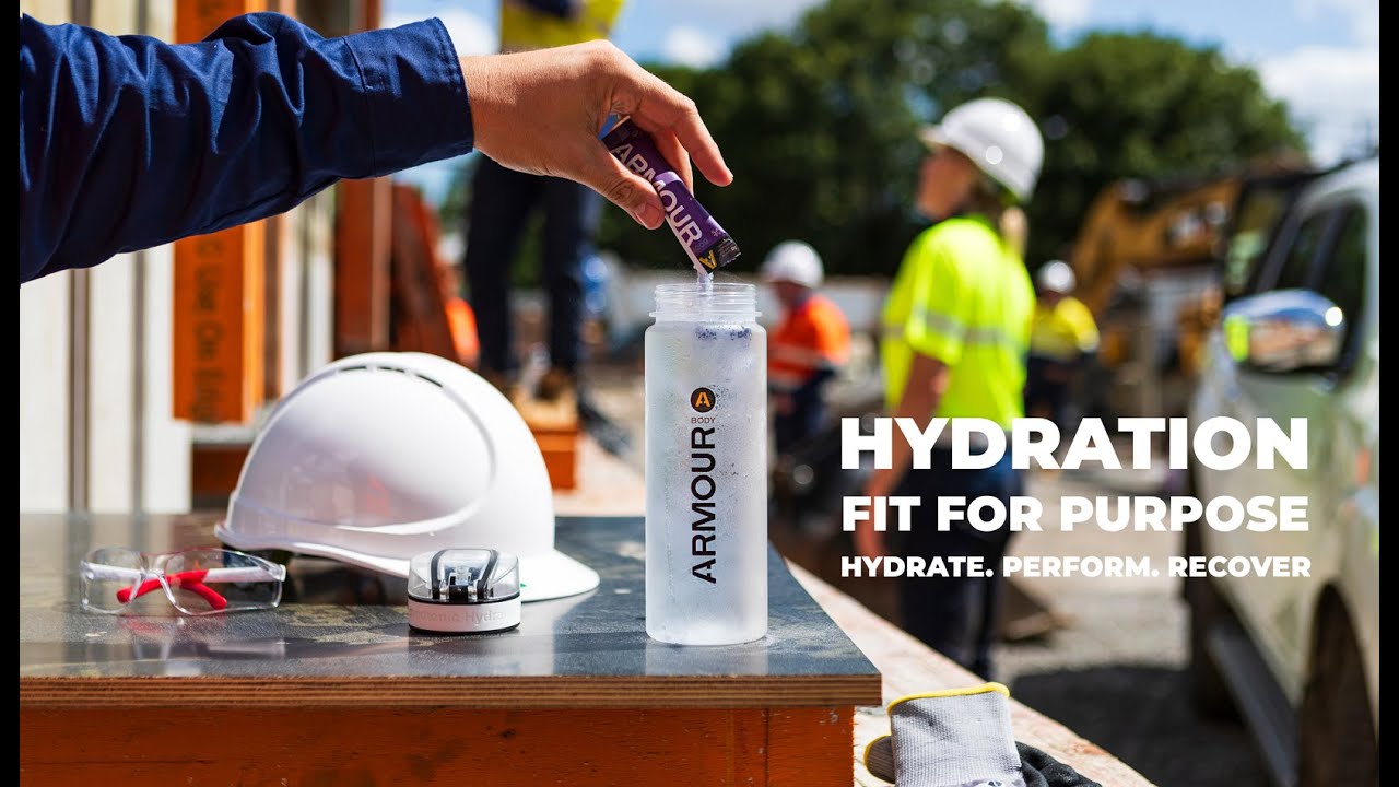 Revolutionizing Hydration for Heavy Industry | Body Armour Hydrate+ ...