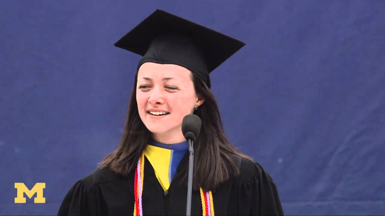 2012 spring Student Speaker Julia Ruth Brennan - YouTube