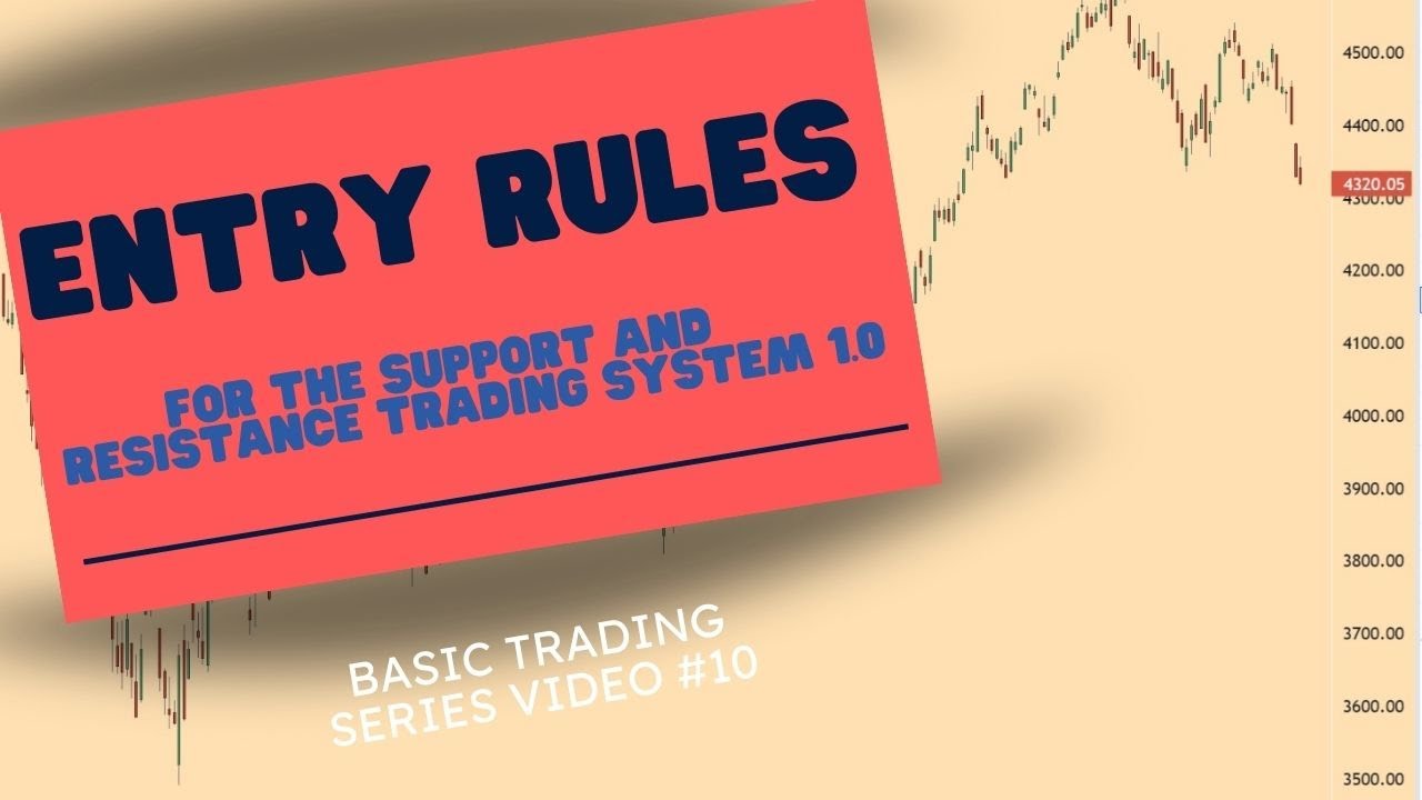 Entry Rules For Support and Resistance System 1.0 (Basic Trading Series ...