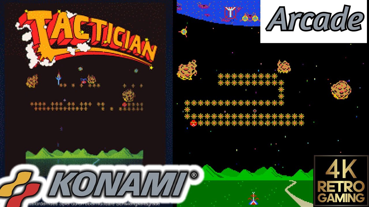 Tactician Arcade ( Komami 1981 ) 4k Gameplay - YouTube