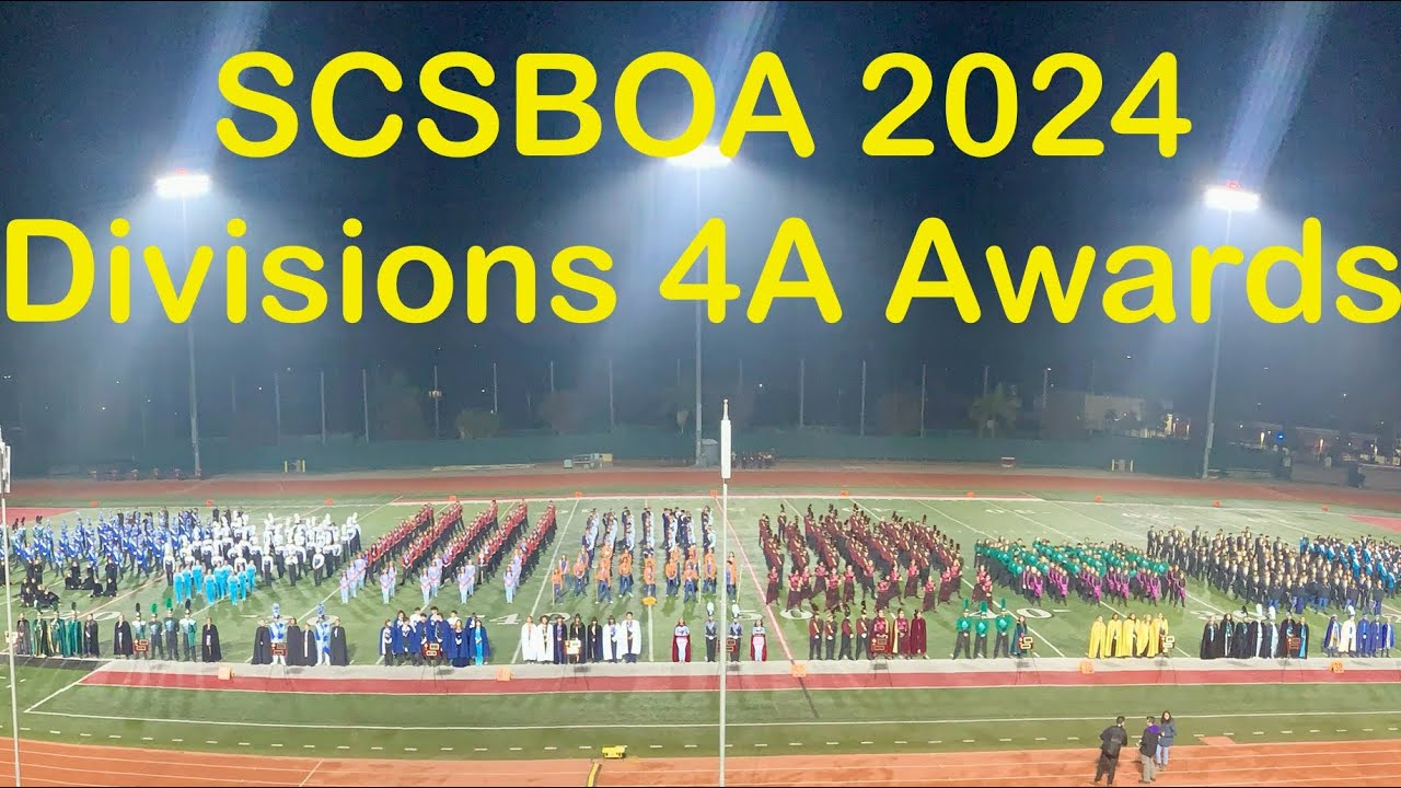 2024 SCSBOA 4A Div. Championships Awards - YouTube
