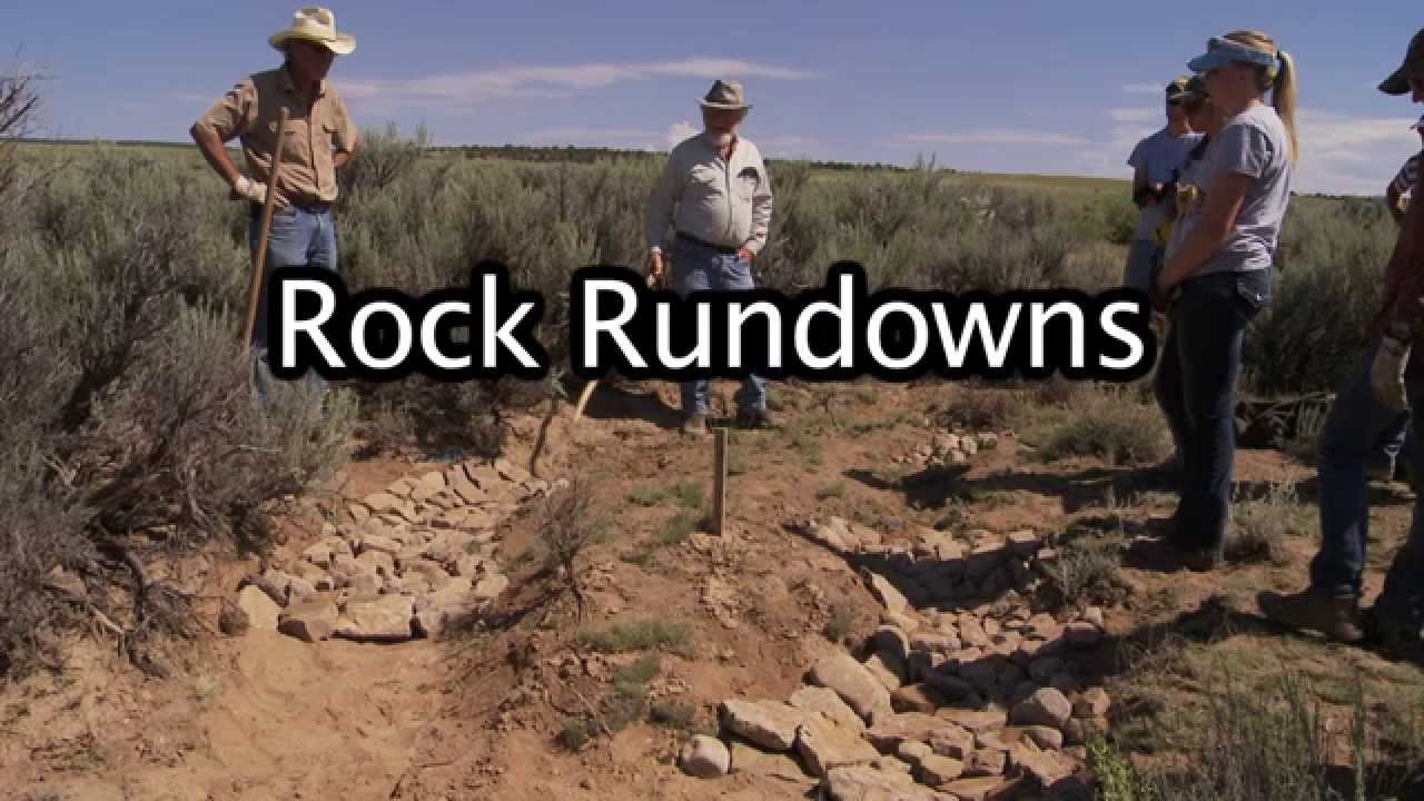 Erosion Control : Rock Rundown - YouTube