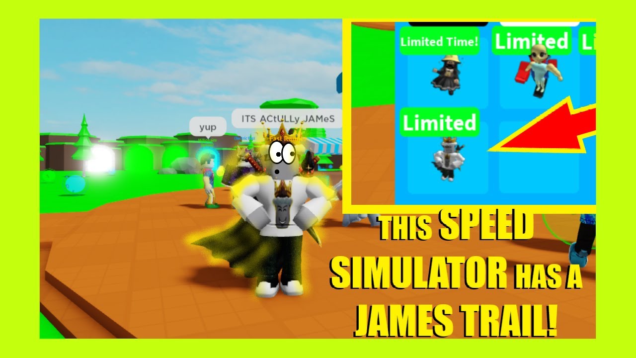 THIS SPEED SIMULATOR GAME HAS A JTNK TRAIL! 👑👑👑 (Roblox) - YouTube