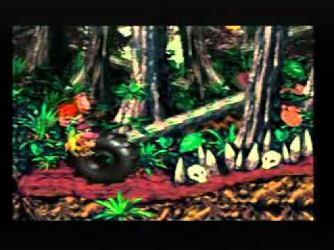 Donkey Kong Country 2 Walkthrough part 41 - Jungle Jinx - YouTube