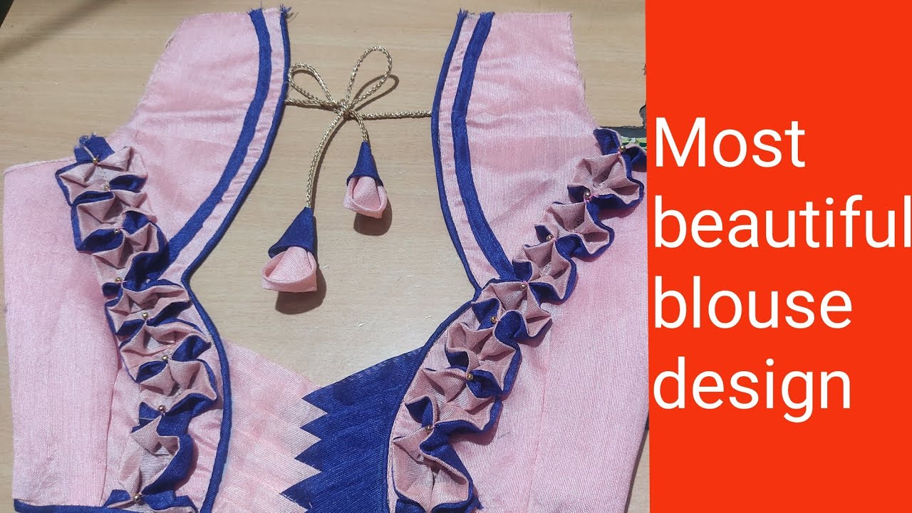 Most beautiful blouse design. Silai tutorial. - YouTube