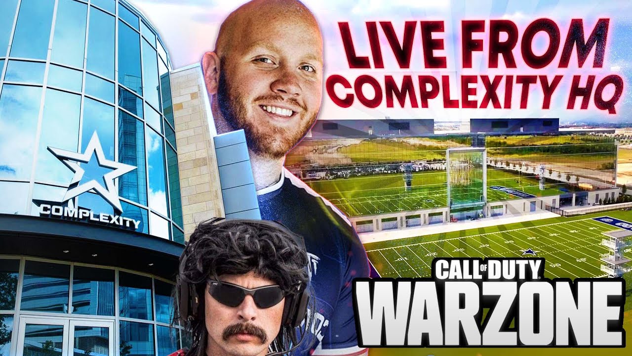 TIMTHETATMAN FIRST WARZONE STREAM AT THE COMPLEXITY HQ (FT. DR ...