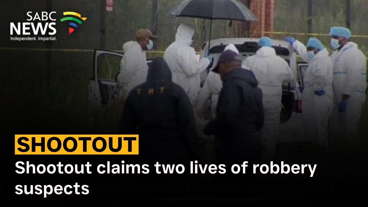 Shootout claims two lives of robbery suspects - YouTube