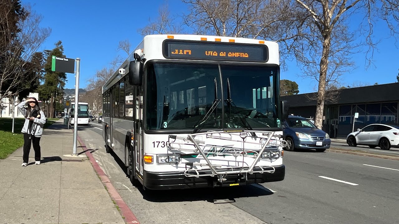 ⁴ᴷ⁶⁰ More New Buses! AC Transit 2024 Gillig Low Floor 40' #1736 on ...