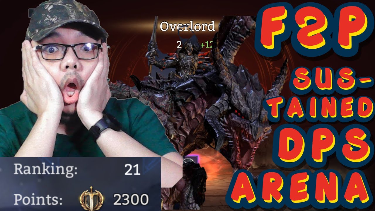 I ADDED AJAX ON MY SUSTAINED DPS ARENA TEAM AND GOT A TOP 20 FINISH ...