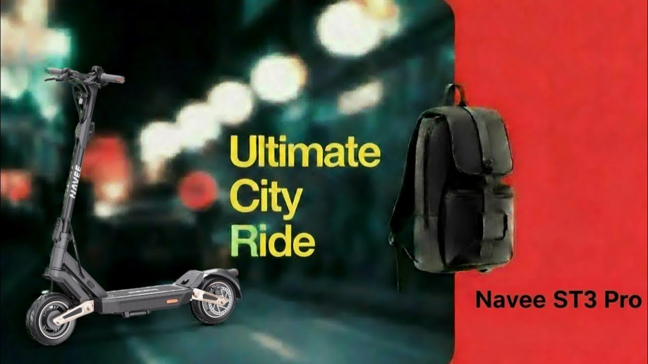 NAVEE ST3 Pro Review: Hard Suspension, Real City Test! - YouTube