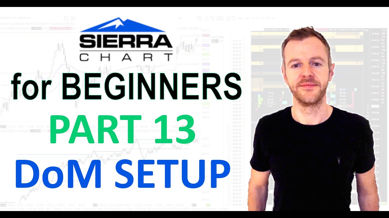 Sierra Chart for Beginners (13/14) - Setting up the DoM - YouTube