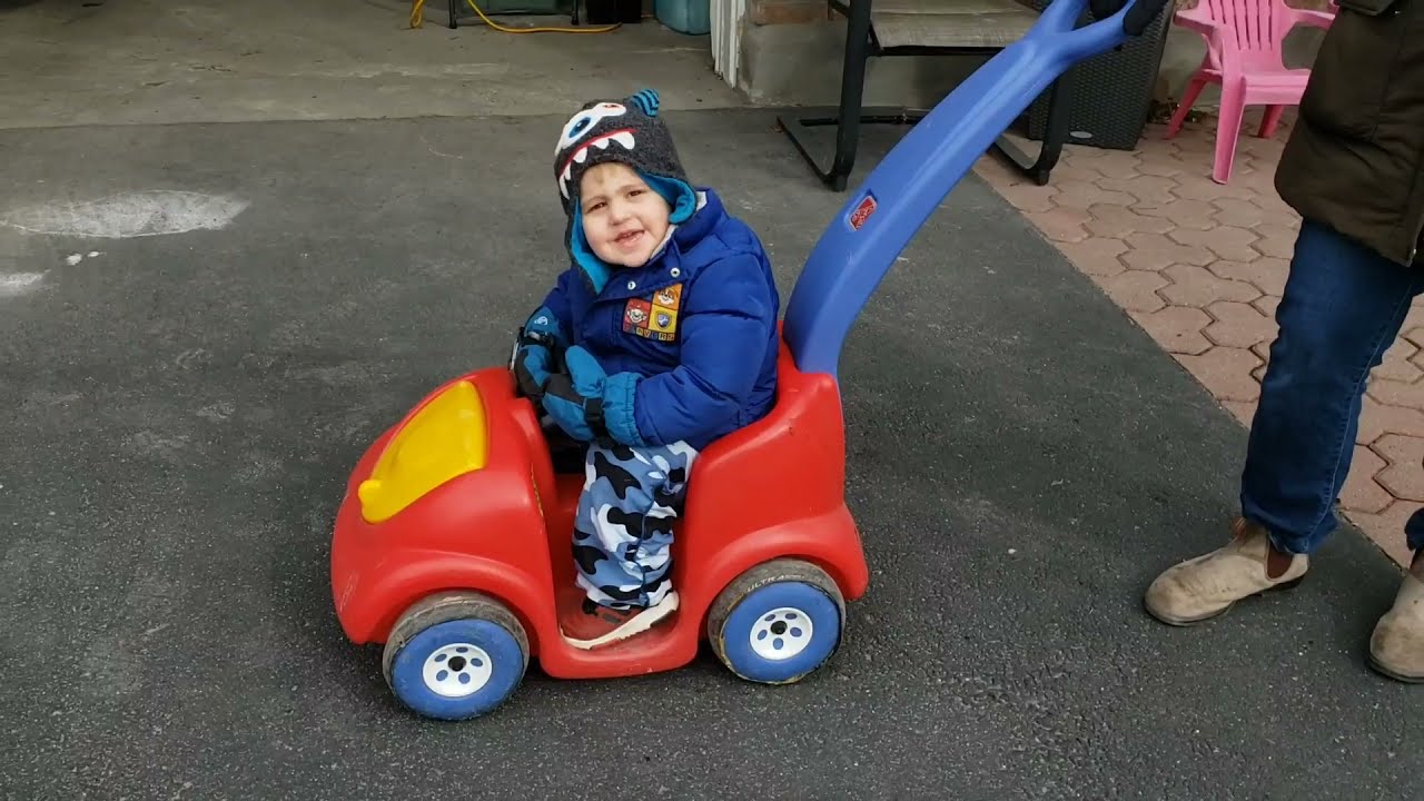 How To: Quiet those super loud kids wagons, cars, etc - YouTube