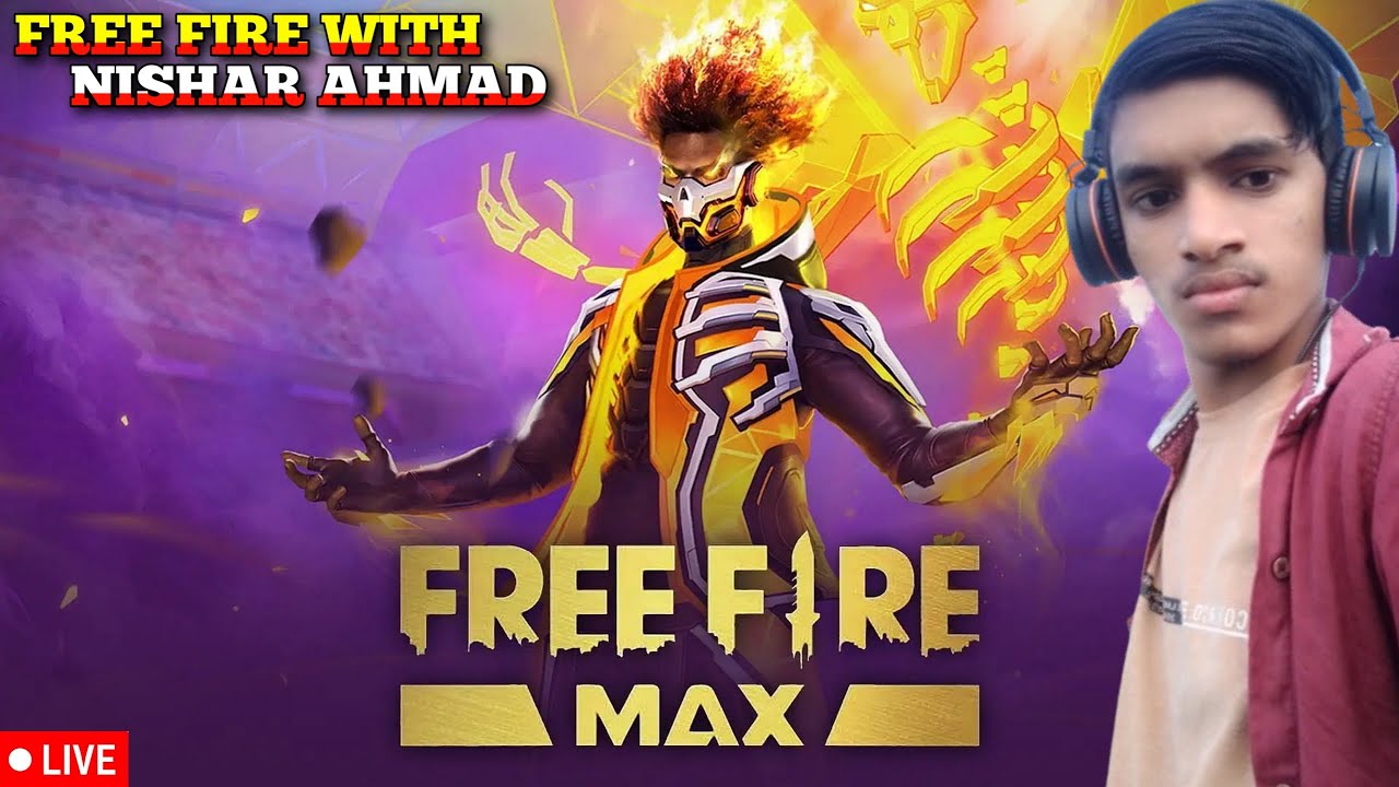 FREE FIRE WITH NISHAR AHMAD | FREE FIRE LIVE | Nishar Ahmad Live - YouTube