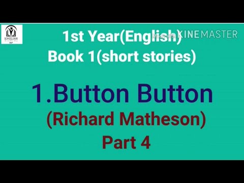 1.Button Button(Translation-Part 4)|Short Story 1|Book 1|11th Class ...