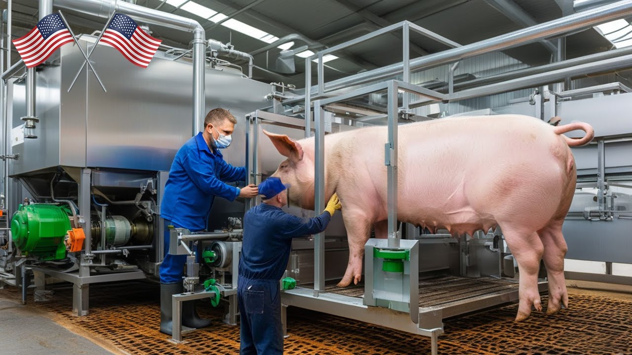 Incredible! 12,000+ Livestock Machines Pig Revolutionizing US Farming ...
