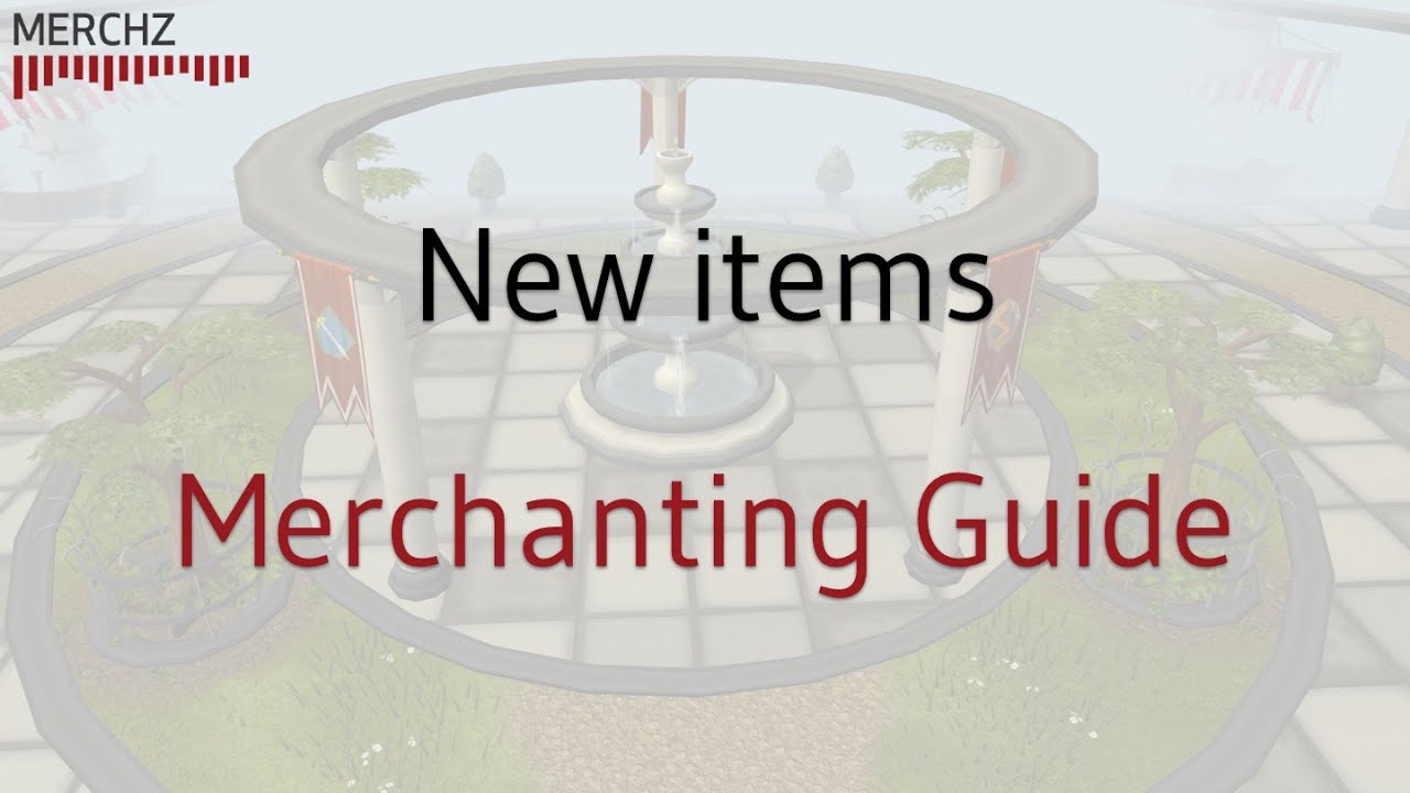 How to merchant new items in RuneScape - YouTube