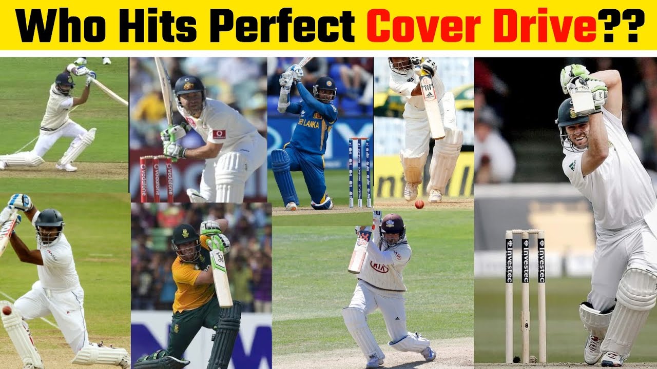 Best Cover Drives in cricket history by best batsman||😳[Who is best ...