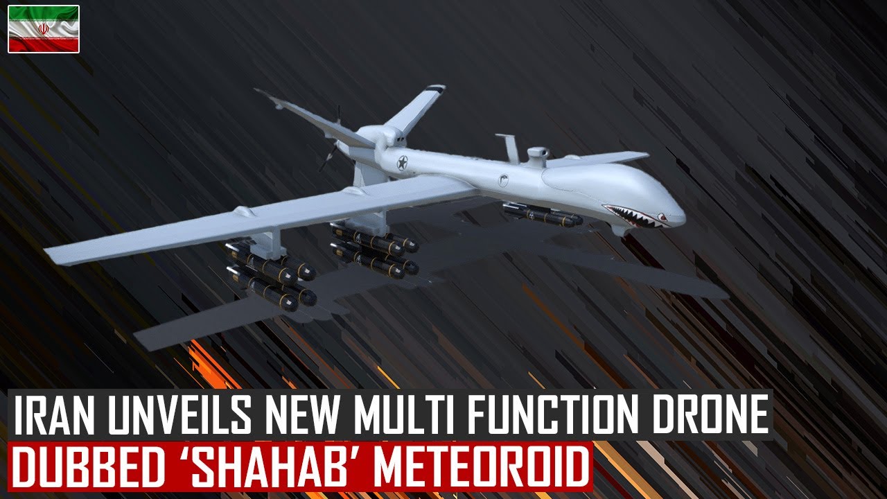 Not Only Shaheds! Iran Unveils New Reconnaissance Multi-Function Drone ...