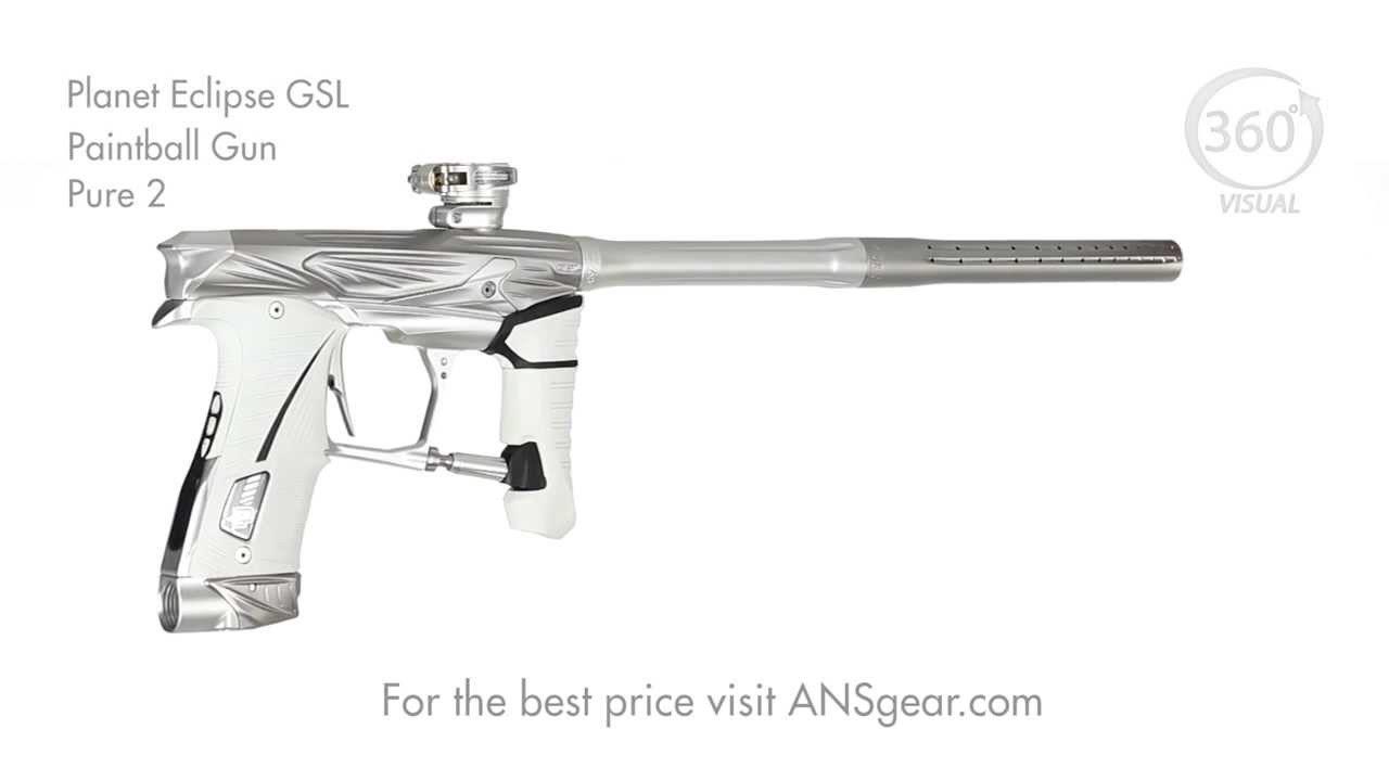 Planet Eclipse GSL Paintball Gun - Pure 2 - Visual 360 - YouTube