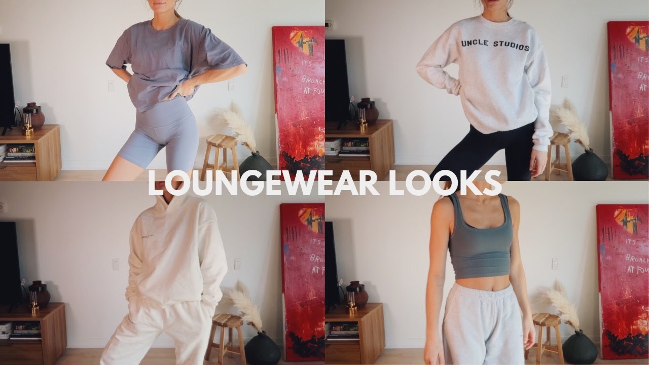 ISOLATION OUTFITS | favourite loungewear - YouTube