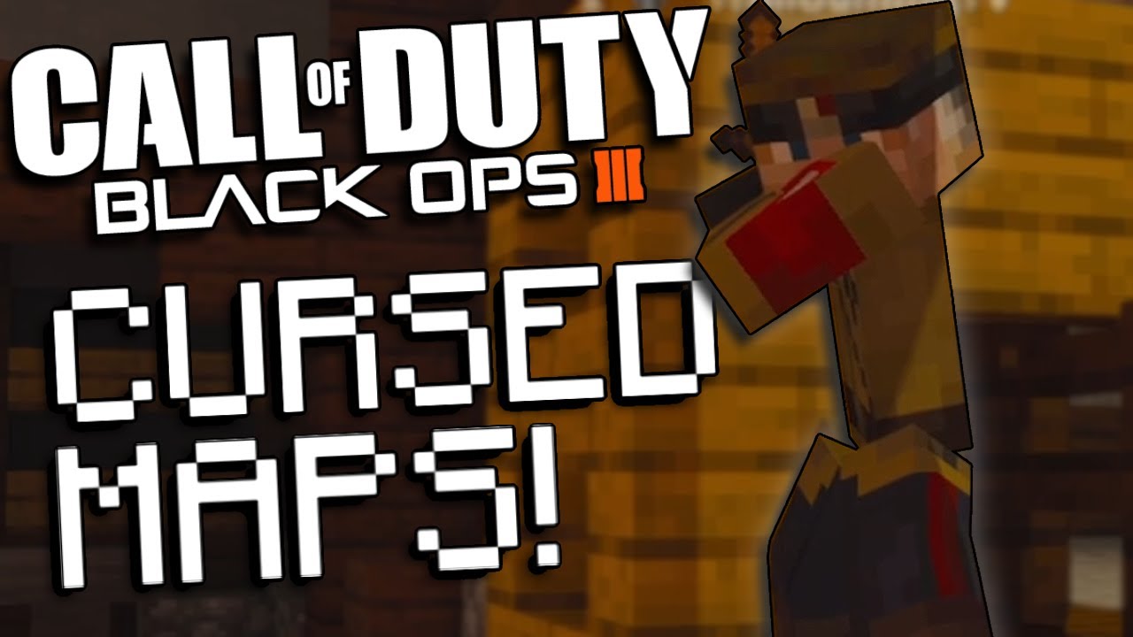 THESE MINECRAFT MAPS ARE CURSED! | BO3 Zombies - YouTube