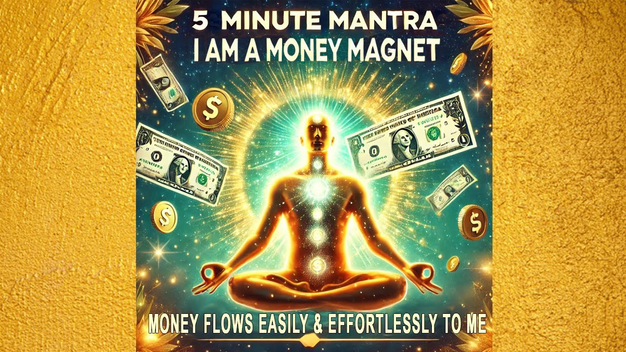 5 Minute Mantra I am a Money Magnet Money Flows Easily and Effortlessly ...