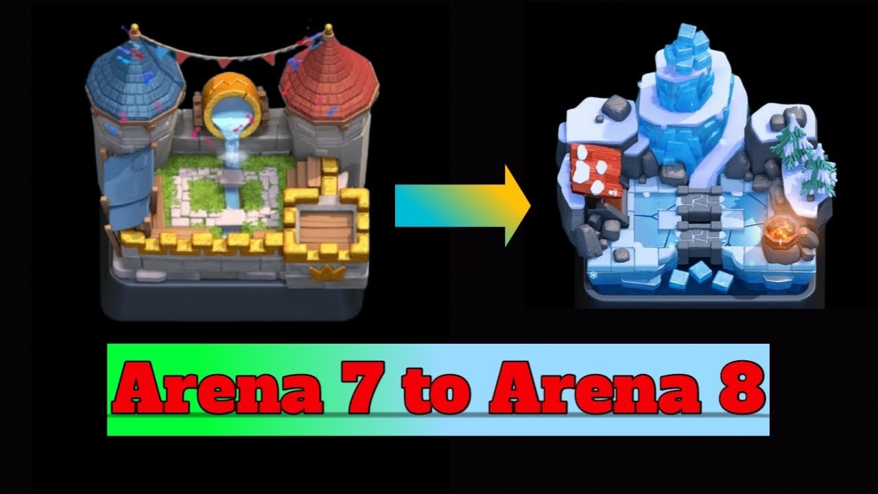 Arena 7 to Arena 8 ||Clash Royale|| ||ARENA 7|| ||ARENA 8|| # ...