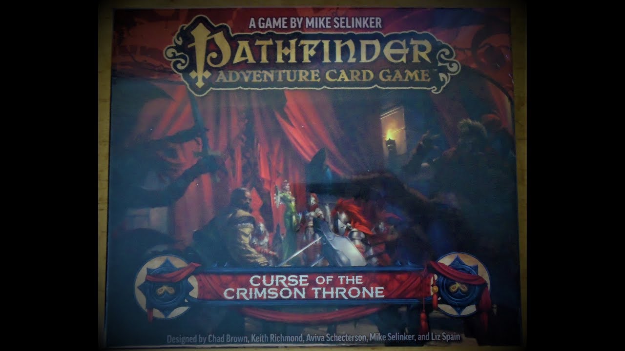 Curse of the Crimson Throne Unboxing: Pathfinder ACG - YouTube