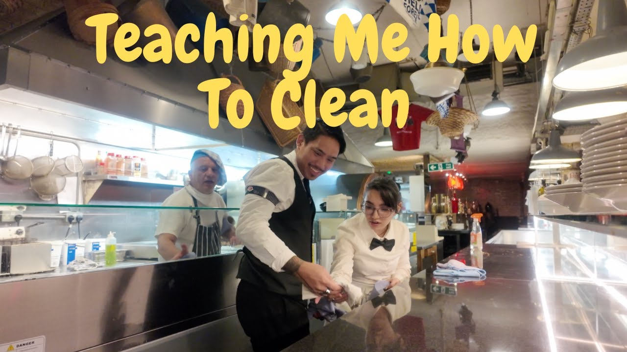 Teaching Me How To Clean - YouTube
