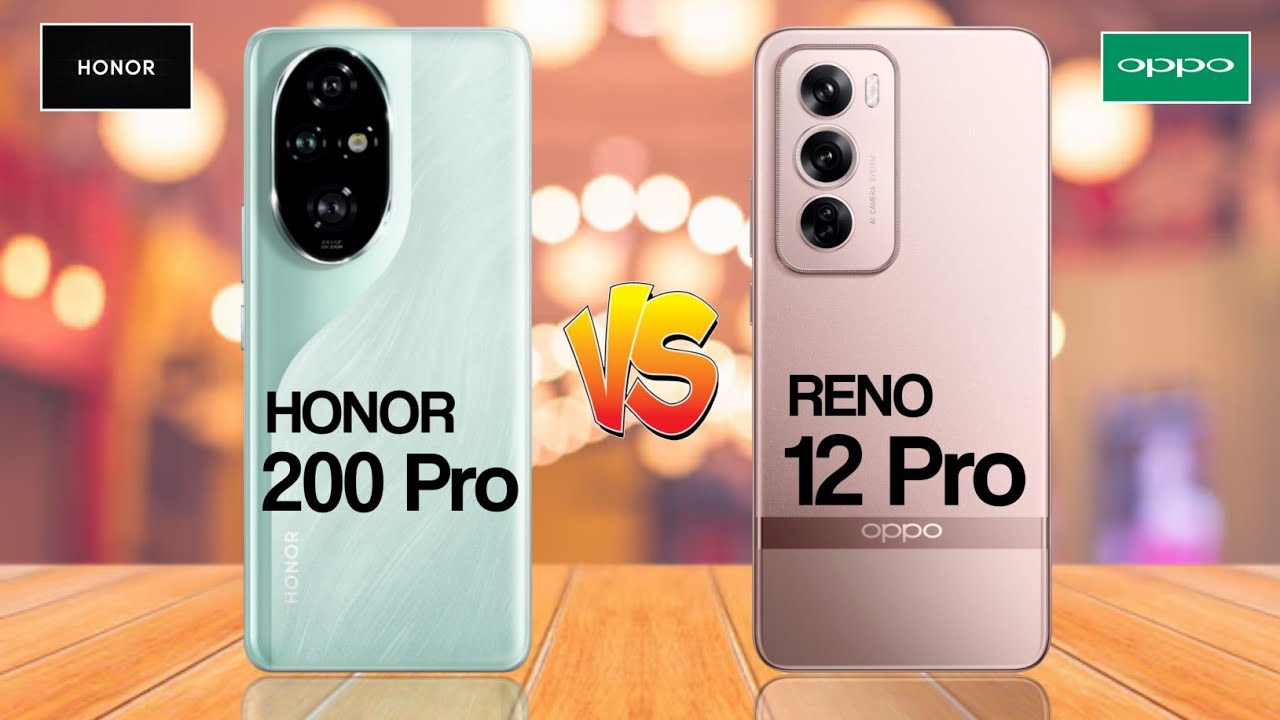 Honor 200 Pro 5G Vs Oppo Reno 12 Pro 5G - YouTube