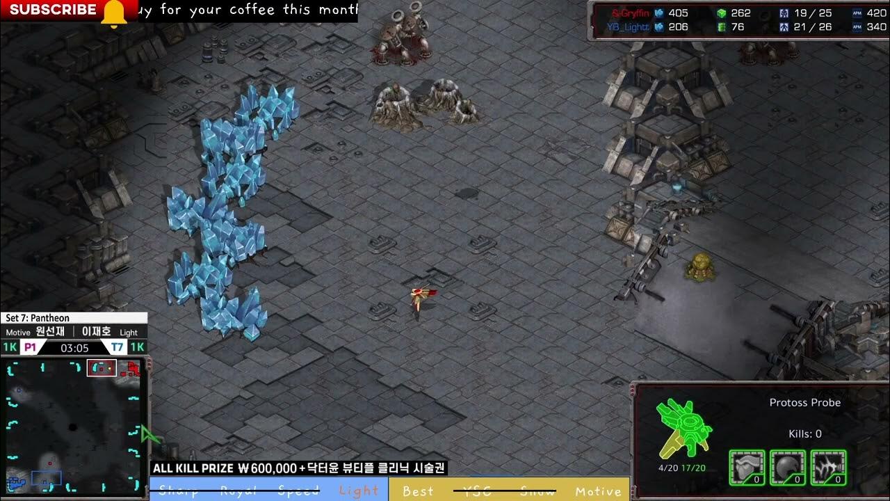 KCM 2024 S4 Playoff Set 7 TvP @ Pantheon | Starcraft Commentary - YouTube