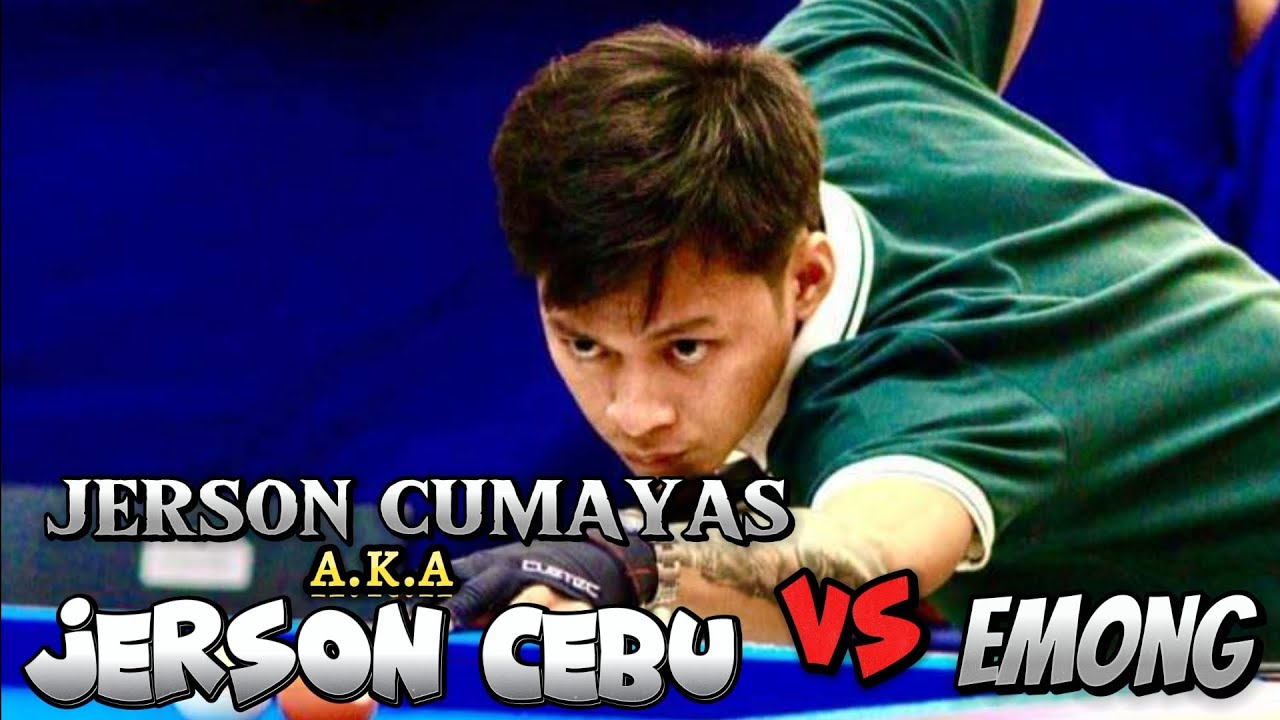 jerson cumayas "JERSON CEBU" 🆚 EMONG 🎱10 BALLS | PAREHAS 💪 - YouTube