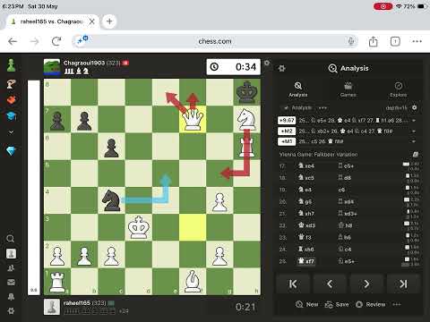 Forced checkmate with 5 secs left on the clock