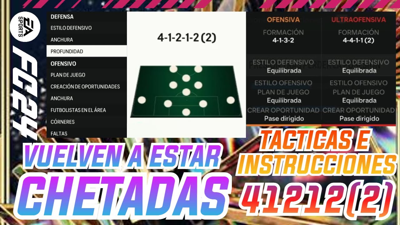 LA 41212(2) VUELVE A SER LA FORMACION META CHETADA | MEJORES TACTICAS E ...