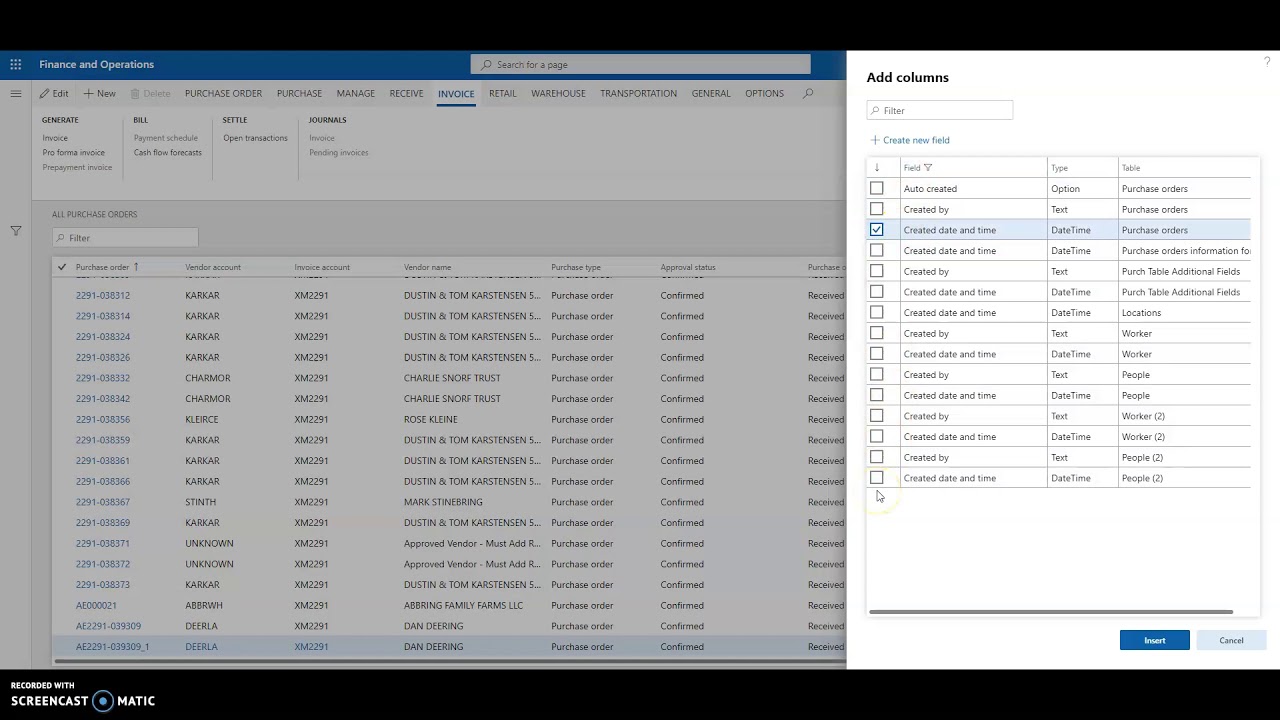 Adding Columns to D365 Forms - YouTube