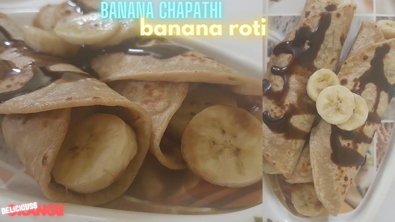 Banana roti | ripe banana recipes | banana chapathi | roti recipe | how ...