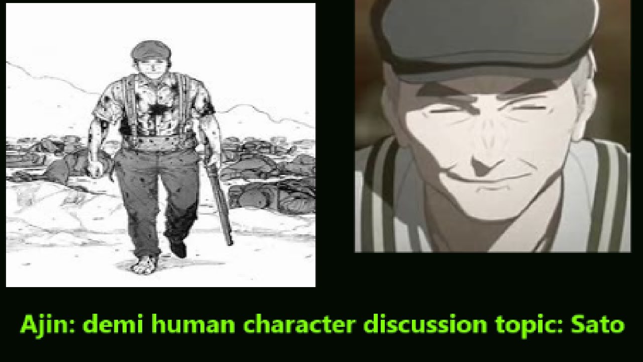 Ajin: demi human character discussion topic- Sato - YouTube