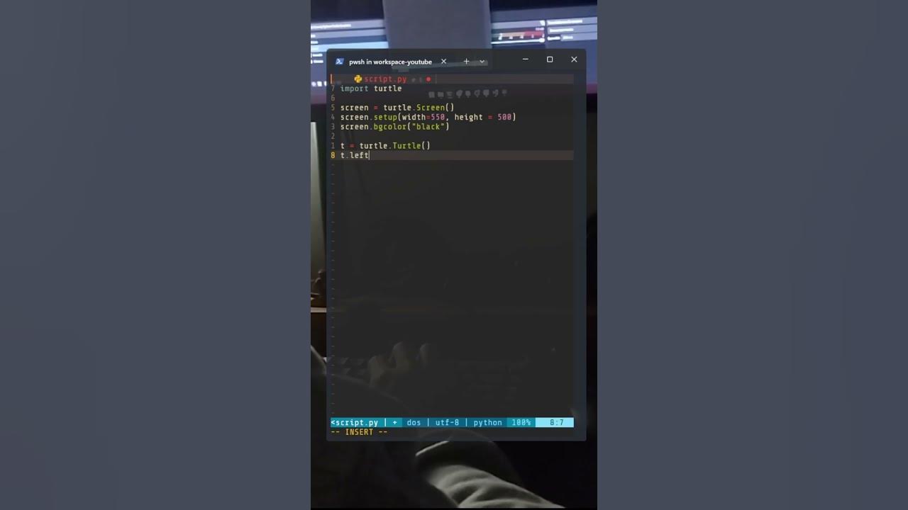 ASMR Programando en Python: Animación de un Fractal #automatizacion P1 #coding #python # ...