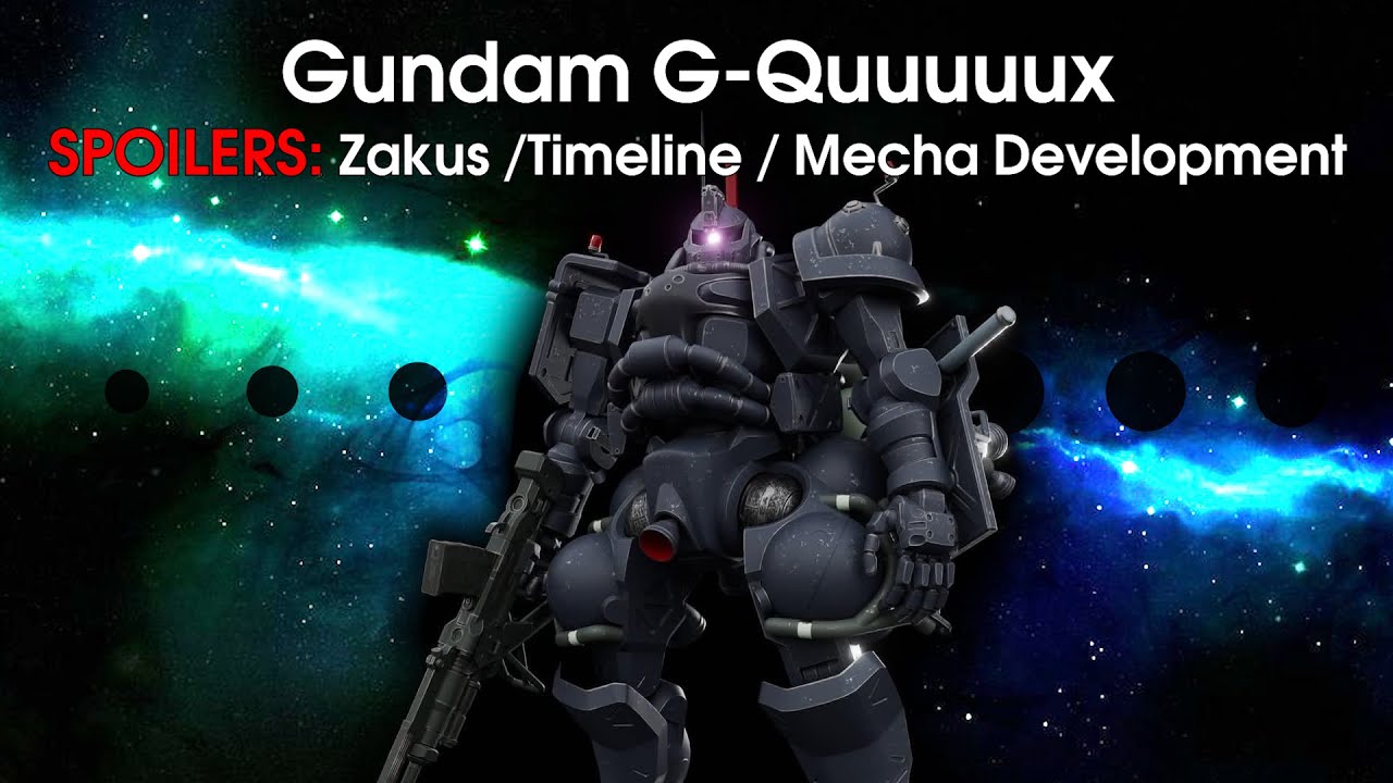 Gundam G-QuuuuuuX + Origin: Timeline and Mecha Analysis - YouTube